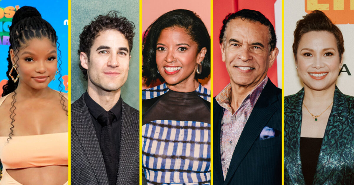 Halle Bailey, Darren Criss, Renée Elise Goldsberry, Brian Stokes ...