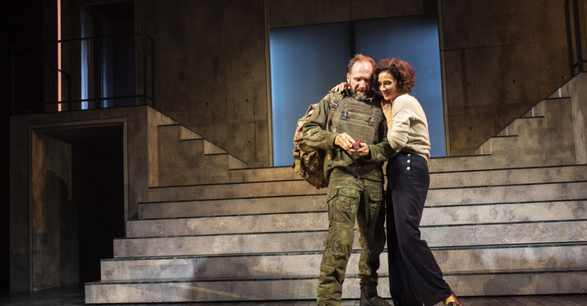 Watch: See Ralph Fiennes and Indira Varma Perform in Macbeth | Playbill