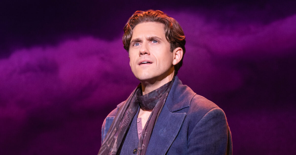 Aaron Tveit Got Shot Out of a Cannon for His Moulin Rouge! Return ...