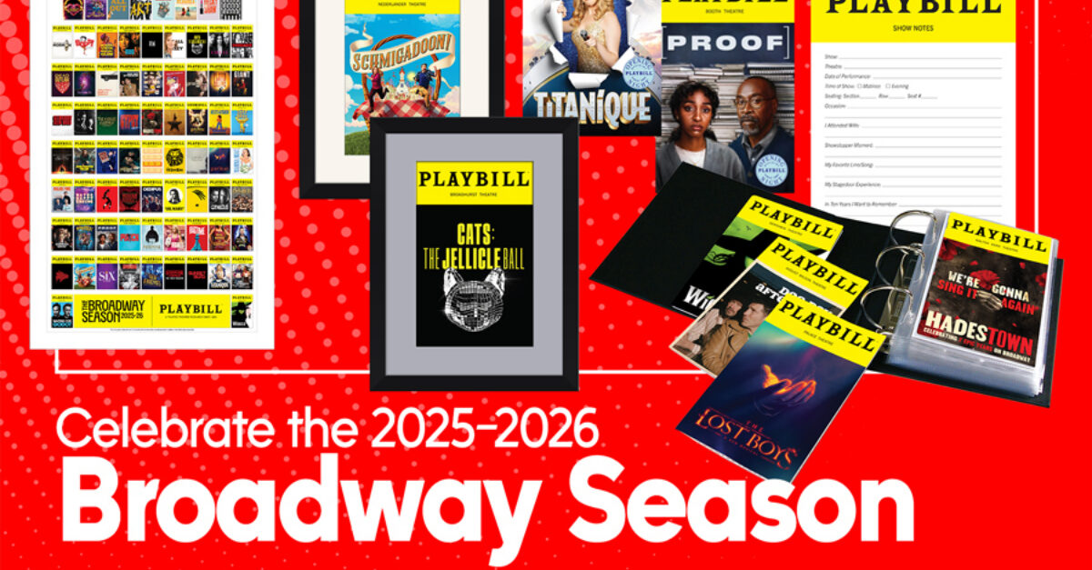 Celebrate the 2025–2026 Broadway Season With the Playbill Store! | Playbill