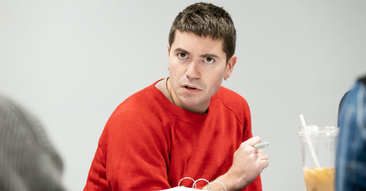 Photos: Go Inside Rehearsals for Off-Broadway's The Reservoir, Starring Noah Galvin, Caroline ...