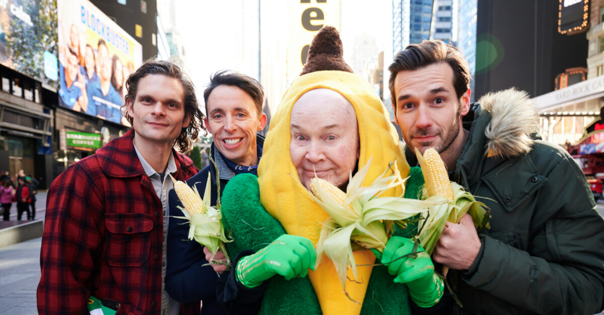 See Tony Winner Jack O'Brien and the Cast of Shucked Get 'Corny' in ...