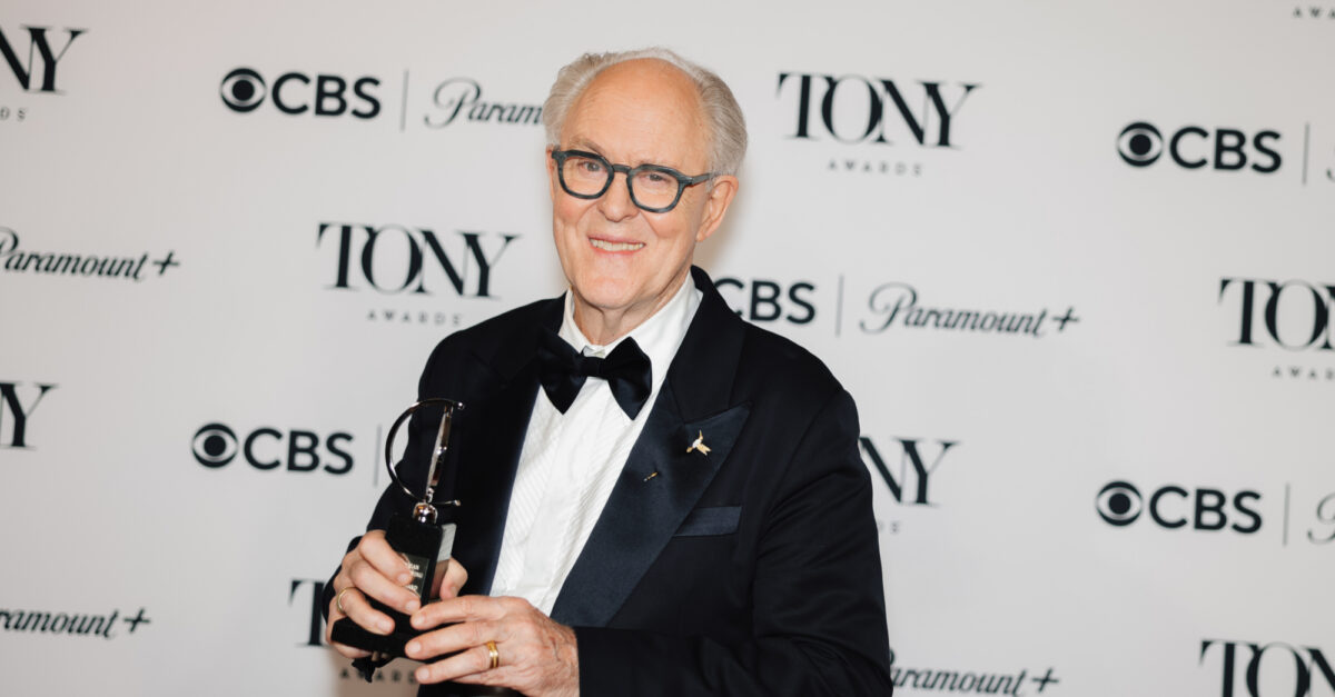 John Lithgow Wins 2026 Tony For Best Leading Actor in a Play for Giant ...