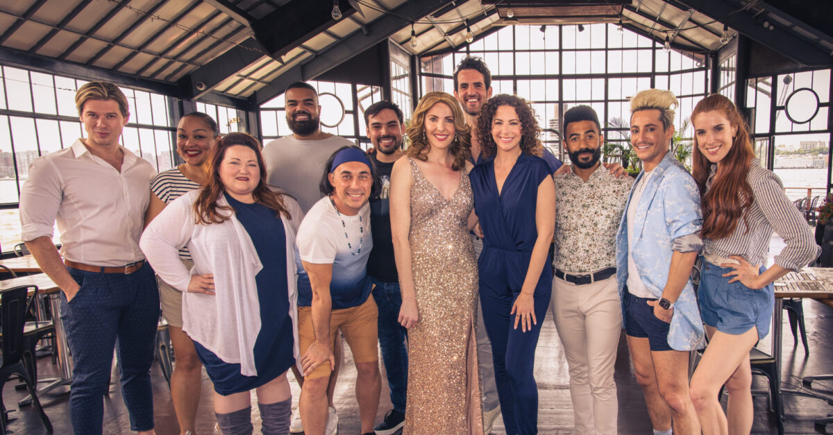 Photos: The Cast of Off-Broadway's Titanique Meets the Press at a ...
