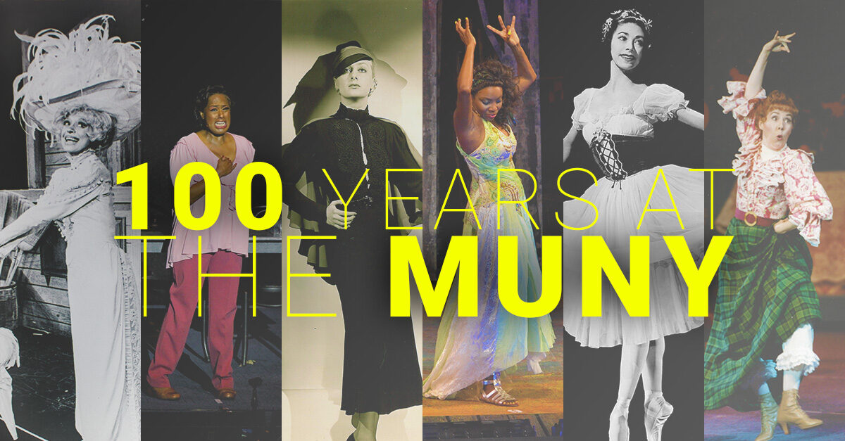 Flip Through 100 Stars for 100 Years of Theatre at The Muny | Playbill