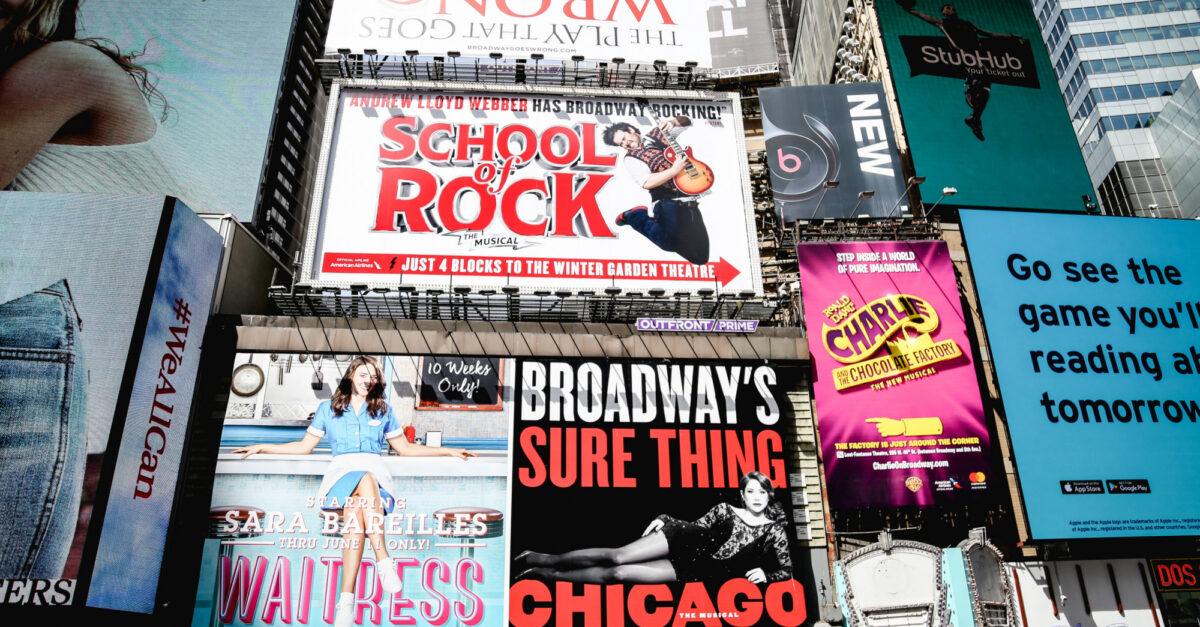 Take a Visual Tour of the Best of Broadway’s Signage | Playbill