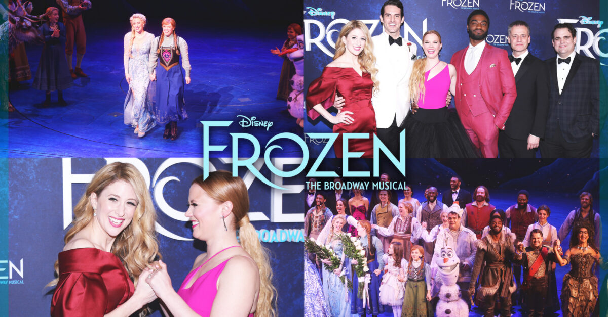 Go Inside the Opening Night for Frozen on Broadway | Playbill