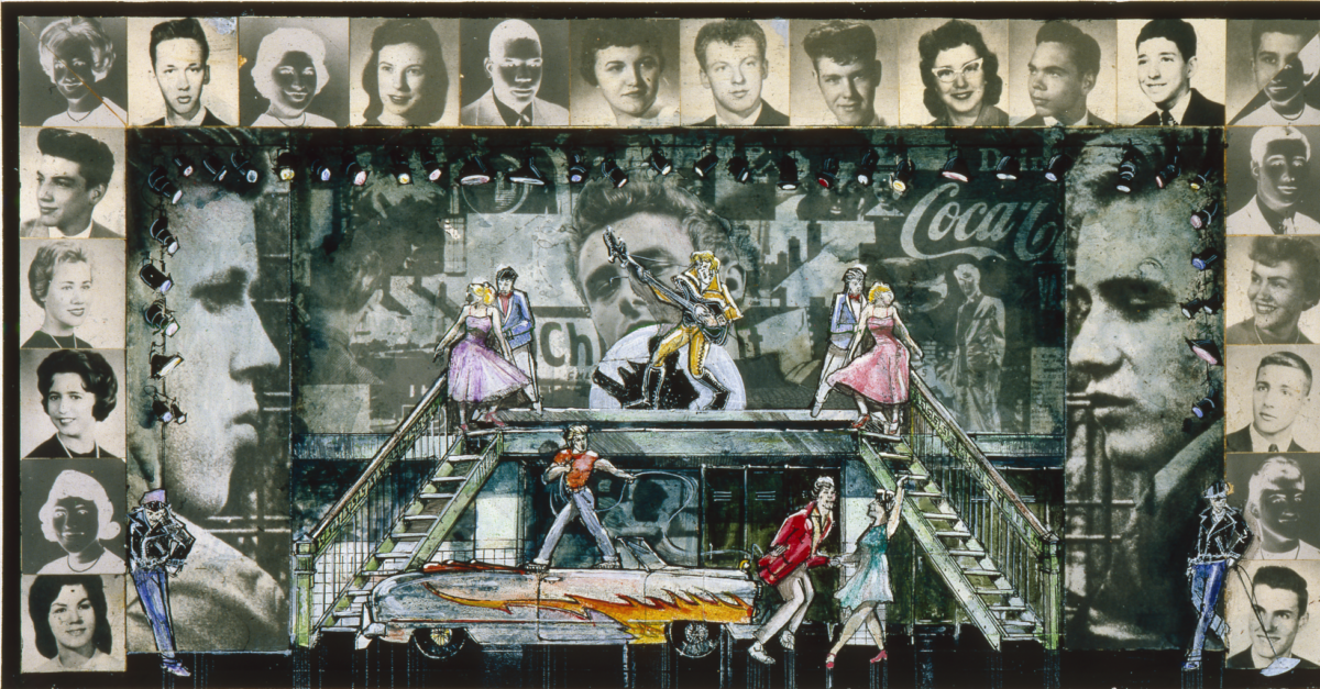 Broadway Set Models for In the Heights, Spring Awakening, and Grease ...