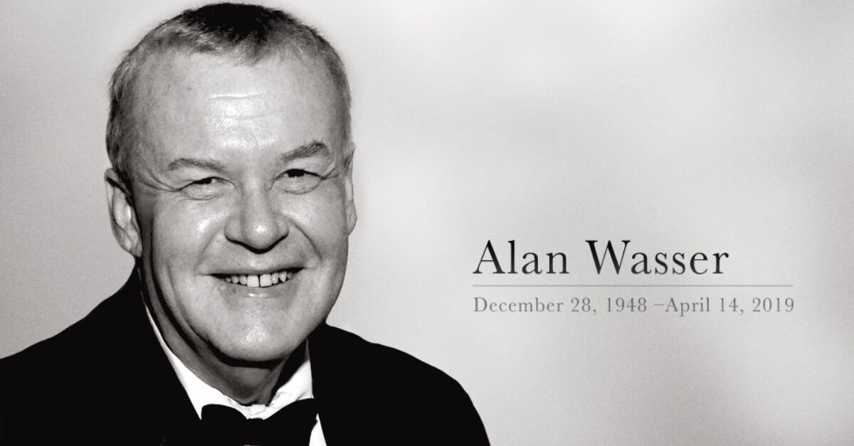 Alan Wasser, Prolific General Manager and Tony Award Recipient, Passes ...