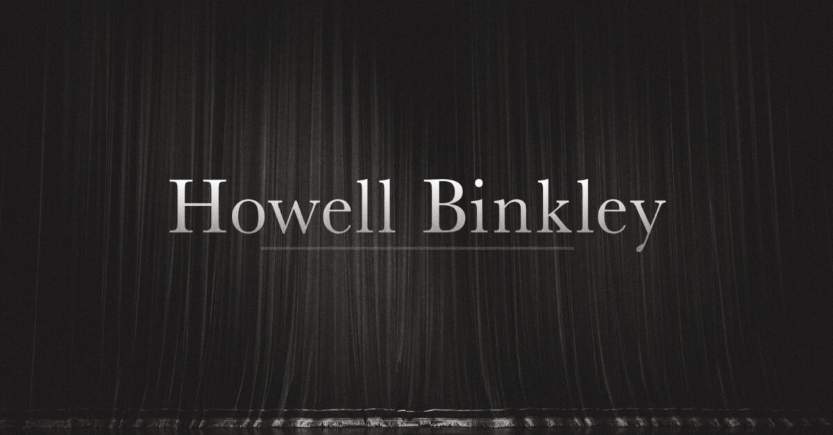 Howell Binkley, Tony- and Olivier-Winning Lighting Designer, Dies at 64 ...
