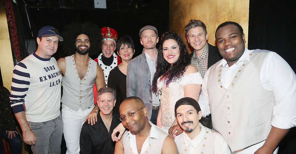 See Neil Patrick Harris and Cast of Hamilton Visit Spamilton | Playbill