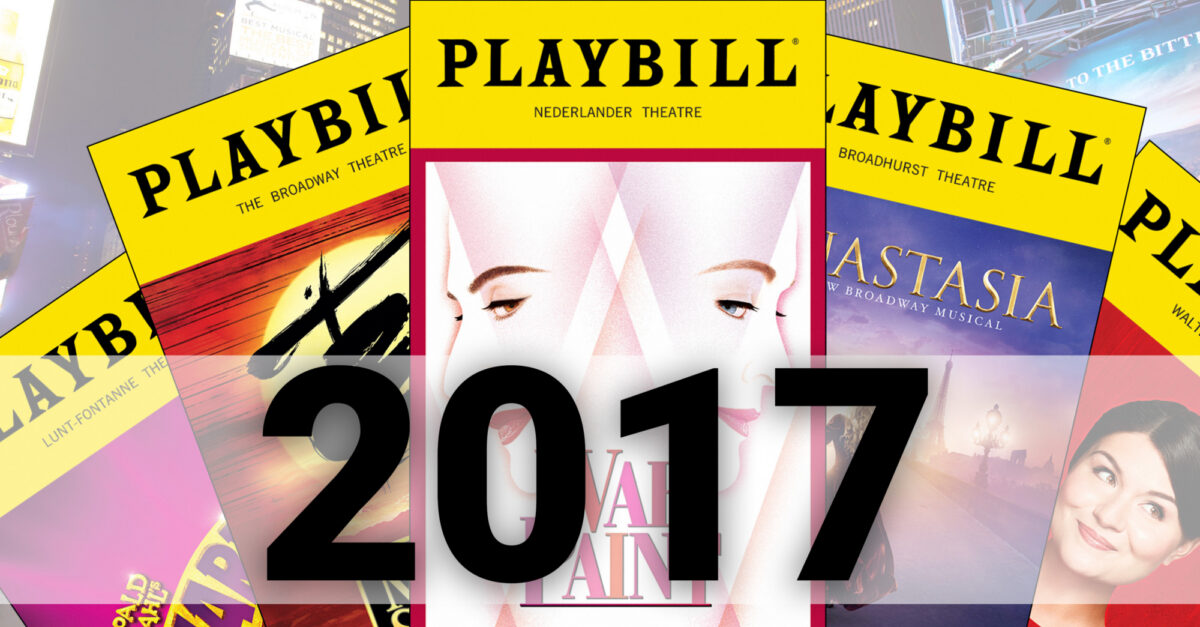 See the Playbills of the 2017 Spring Broadway Season | Playbill