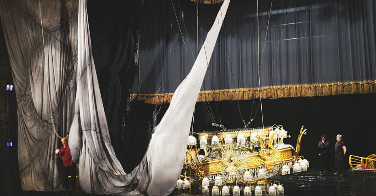 Exclusive! See How The Phantom of the Opera Set Comes to Life | Playbill