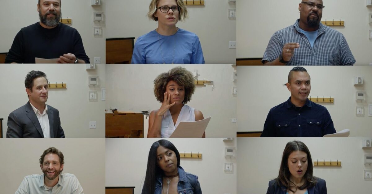 Danny Burstein, Celia Keenan-Bolger, James Monroe Iglehart “Audition ...