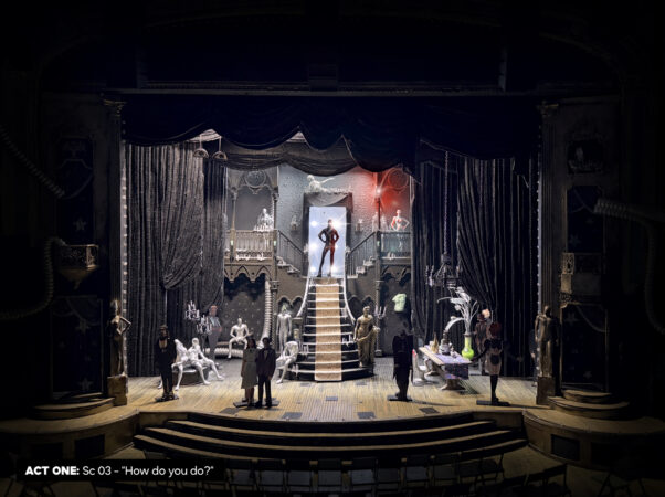 Scenic Design of The Rocky Horror Show by dots | Playbill