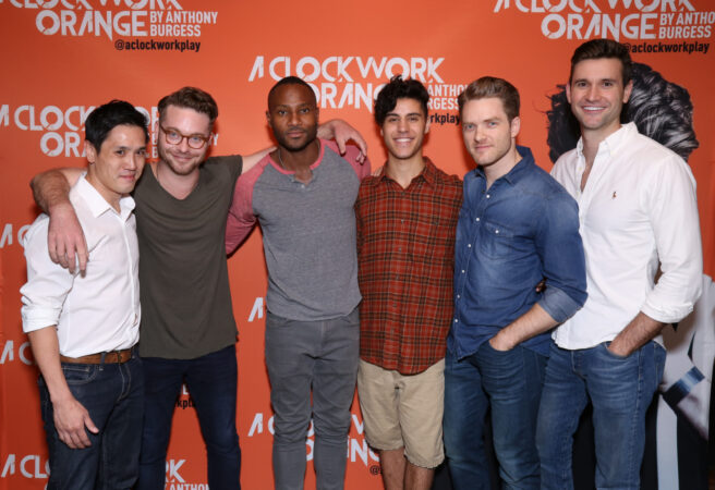 The Cast of A Clockwork Orange Meets the Press | Playbill