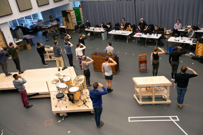 A Peek Inside Rehearsals for the National Tour of Bandstand | Playbill