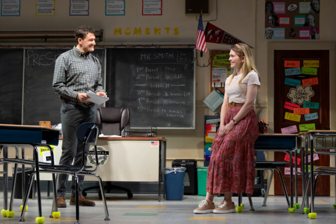 Photos: Sadie Sink, Gabriel Ebert, Molly Griggs, More in John Proctor is the Villain | Playbill