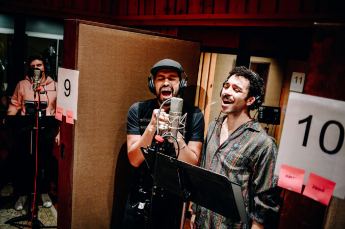 Photos: Inside the Recording Studio With Broadway's Almost Famous ...