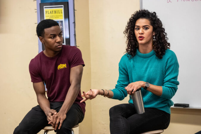 Photos: The Prom Visits Talent Unlimited High School | Playbill