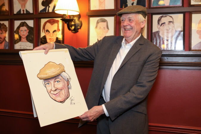 Step Inside The Unveiling of Sir Tim Rice's Sardi's Portrait | Playbill