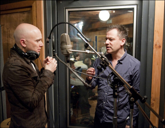 Elena Roger, Ricky Martin and Evita Cast in the Recording Studio | Playbill