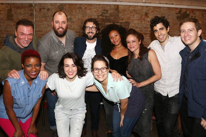 Josh Groban Visits Hadestown | Playbill