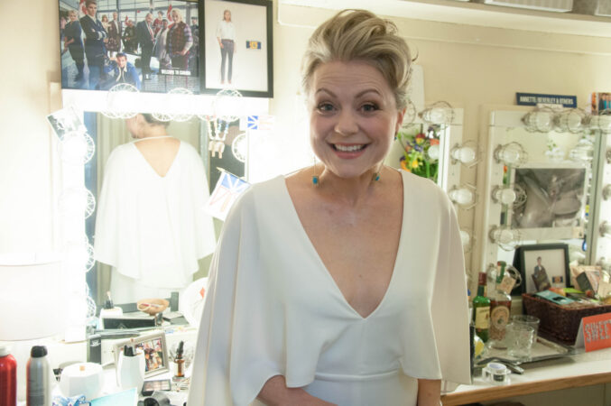 Snaps for Opening Night: Come From Away’s Jenn Colella and Kendra Kassebaum Get Glam | Playbill