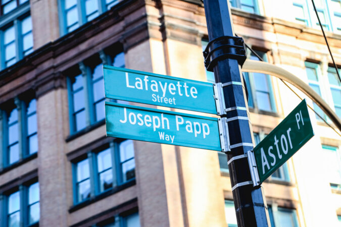 Go Inside the Public Theater’s Joseph Papp Way Naming Ceremony | Playbill