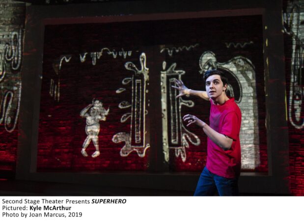 Production Photos: Superhero at Second Stage Theater | Playbill