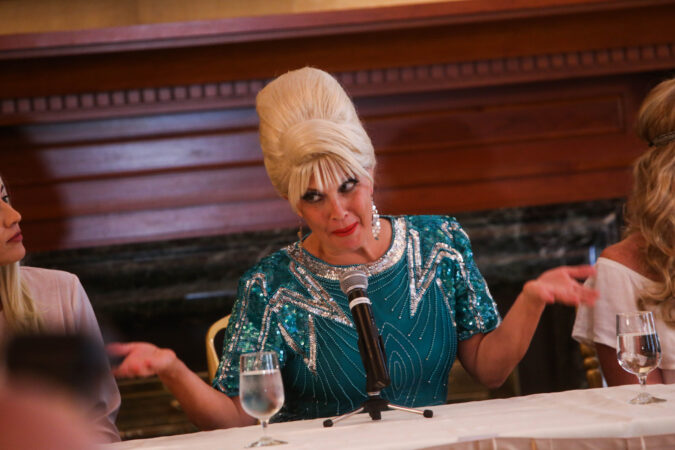 Sneak Peek at Gina Gershon as Melania Trump in The 1st Annual Trump ...