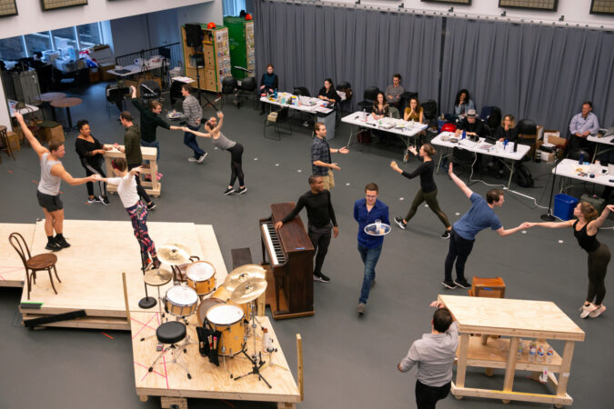A Peek Inside Rehearsals for the National Tour of Bandstand | Playbill