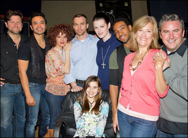 Broadway's Wonderland in the Recording Studio | Playbill