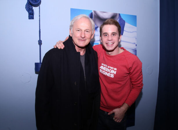 Exclusive: Hugh Jackman and Victor Garber at Dear Evan Hansen | Playbill