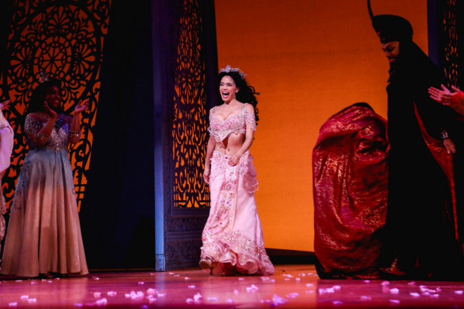 See Arielle Jacobs Take Center Stage as Princess Jasmine in Broadway’s ...