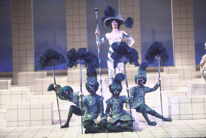 Look Back at Liliane Montevecchi and the Cast of Nine on Broadway ...
