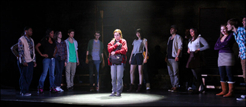 Carrie, Starring Alice Ripley, Keaton Whittaker and Kendra Kassebaum ...