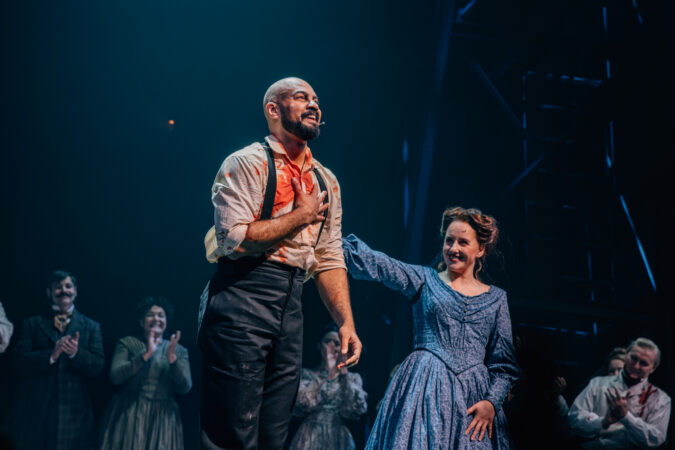 Photos: Nicholas Christopher and Jeanna de Waal Step Into Sweeney Todd | Playbill