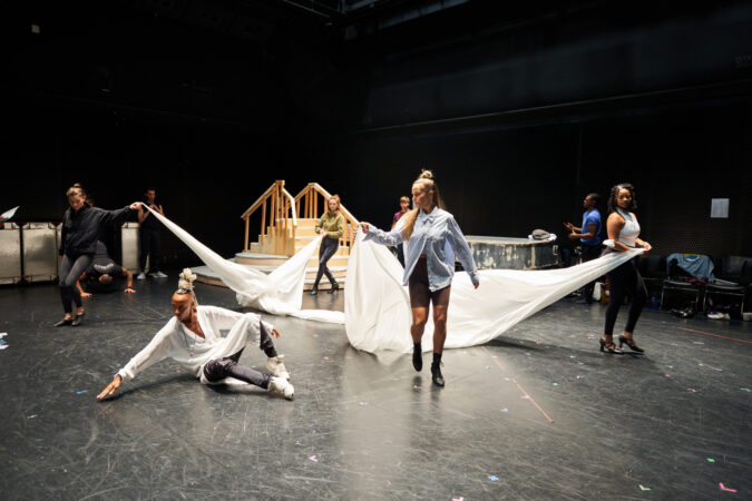 Photo Exclusive: Inside the Rehearsal Room for MCC Theater's Only Gold ...