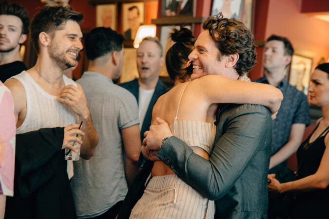 Photos: Jonathan Groff's Old Friends Celebrate Sardi's Caricature ...