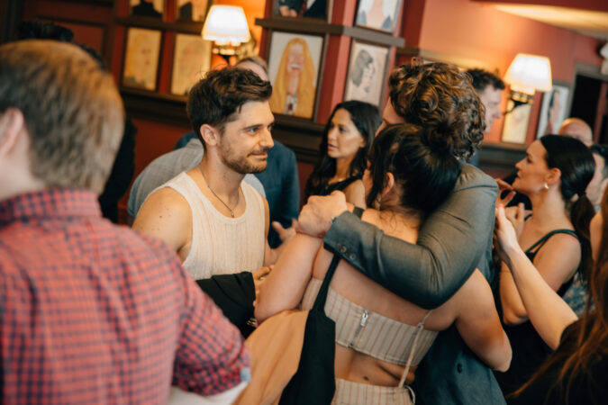 Photos: Jonathan Groff's Old Friends Celebrate Sardi's Caricature ...