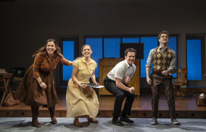 See Lindsay Mendez, Jonathan Groff, and Daniel Radcliffe in Merrily We ...