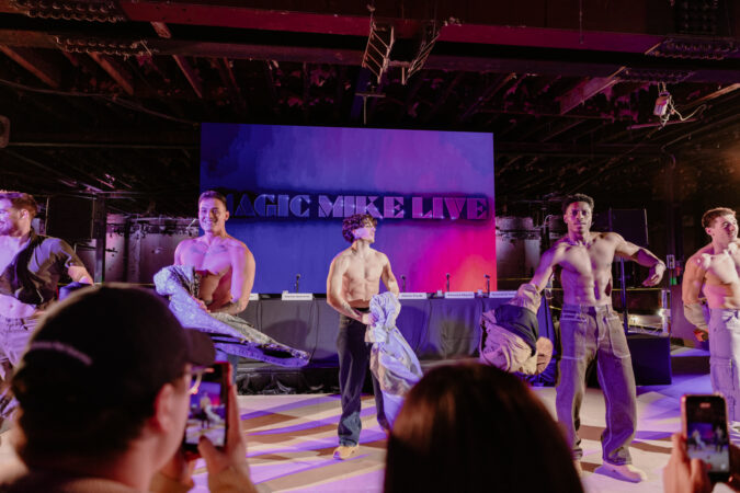 Photos: Channing Tatum and Company of Magic Mike Live Meets the Press ...