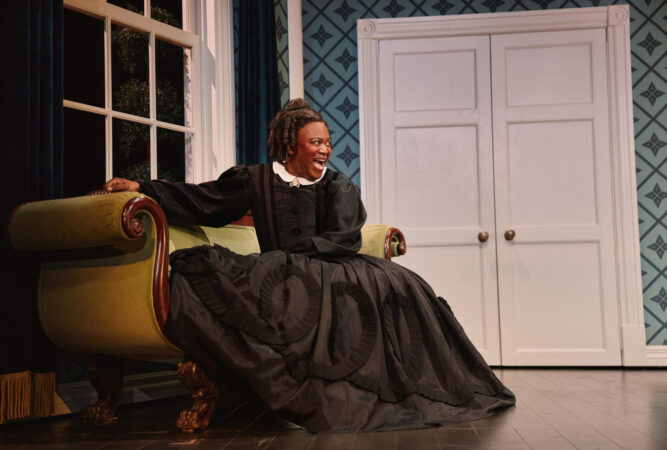 Photos: Tituss Burgess as Mary Todd Lincoln in Oh, Mary! on Broadway ...