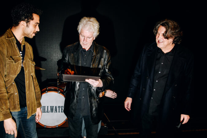 Photos: Music Legend Graham Nash Visits the Cast of Almost Famous ...