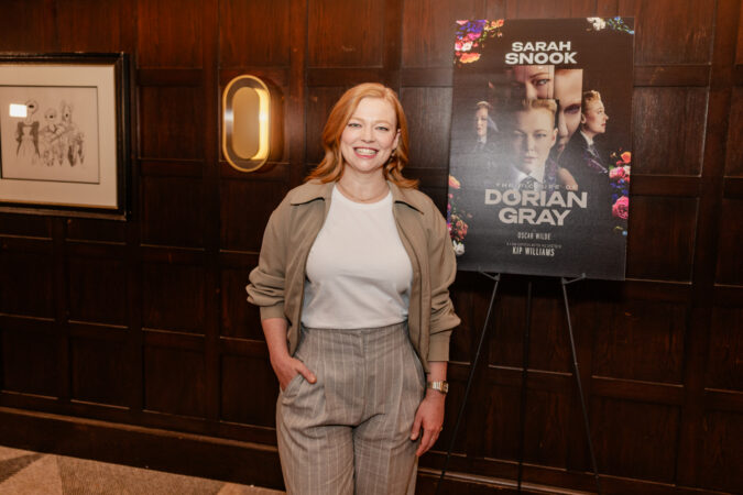 Photos: Sarah Snook and Kip Williams Meet the Press for The Picture of ...