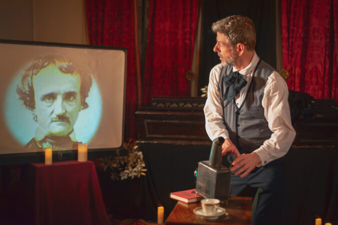 Photos: John Kevin Jones in Killing an Evening With Edgar Allan Poe ...