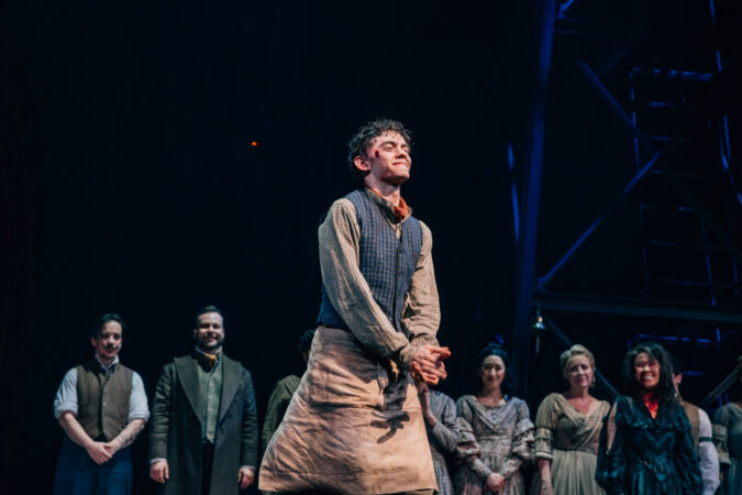 Photos: Aaron Tveit and Sutton Foster Take 1st Bows In Sweeney Todd ...