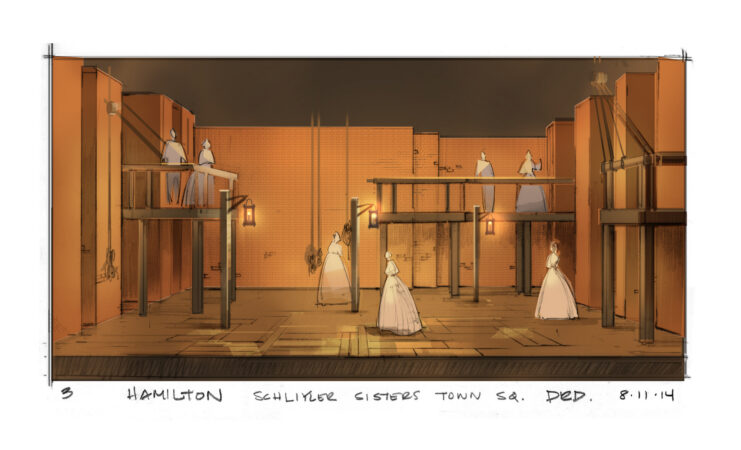 Scenic Design of Hamilton | Playbill