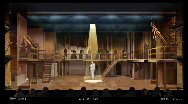 Scenic Design of Hamilton | Playbill